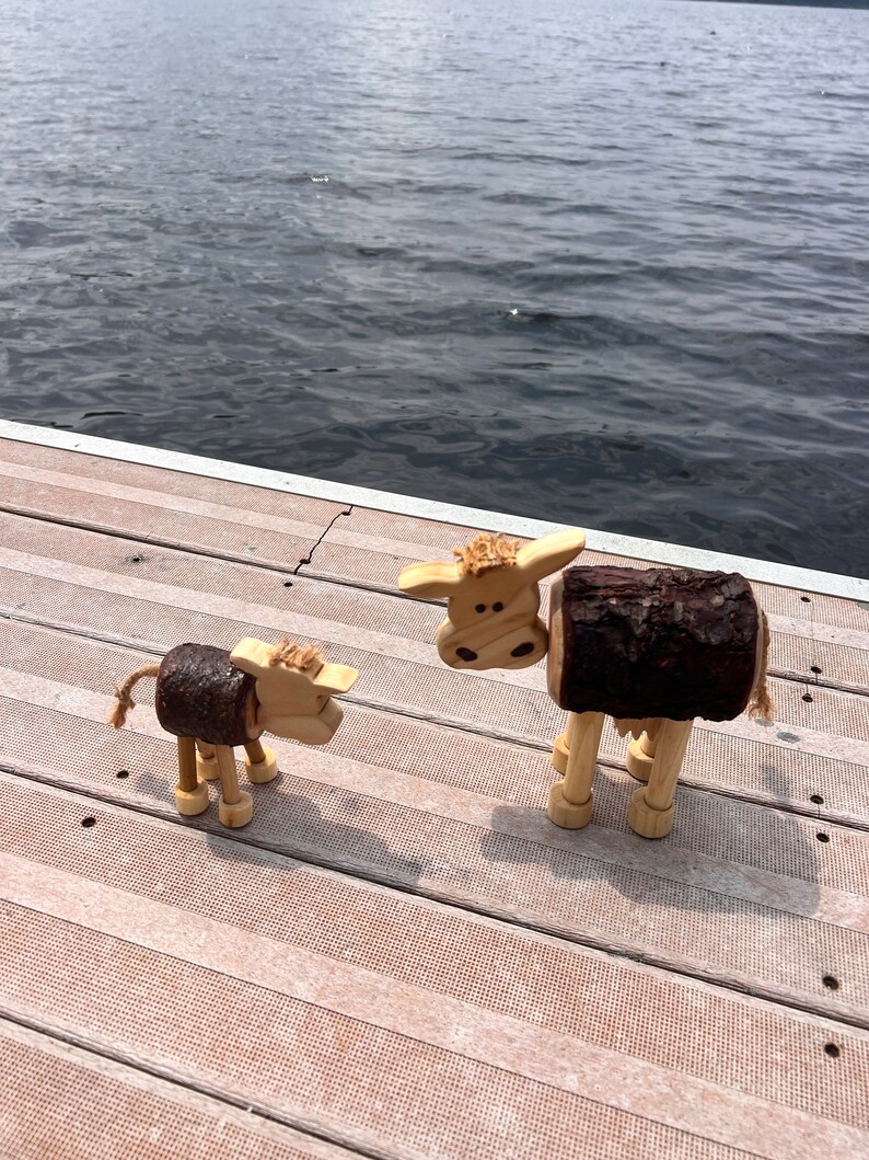 Hand-crafted Cows Decor, Rustic Farmhouse Cow Decor Set, Primitive ...