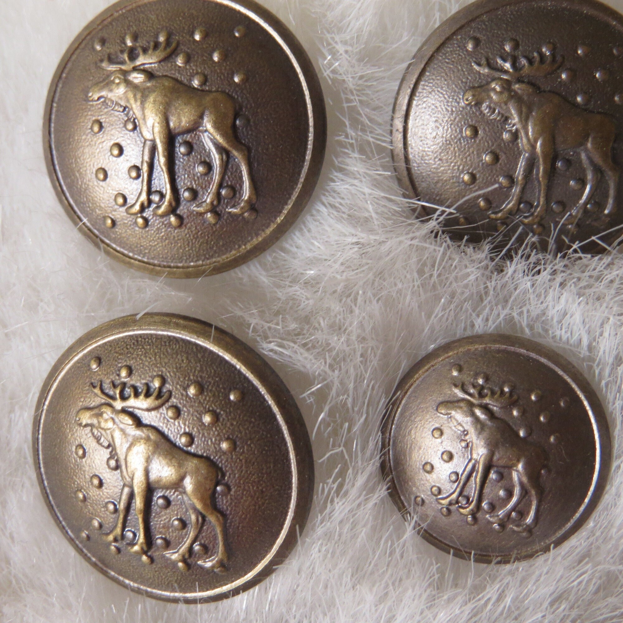 10 Moose Buttons by Sporrong & Co. - Etsy