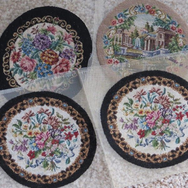 Petit Point Embroidery - Etsy