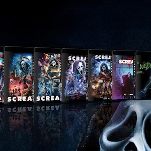 007. Custom SCREAM Collection 4K Covers (NO Films/discs/blu Ray/4k/dvd ...