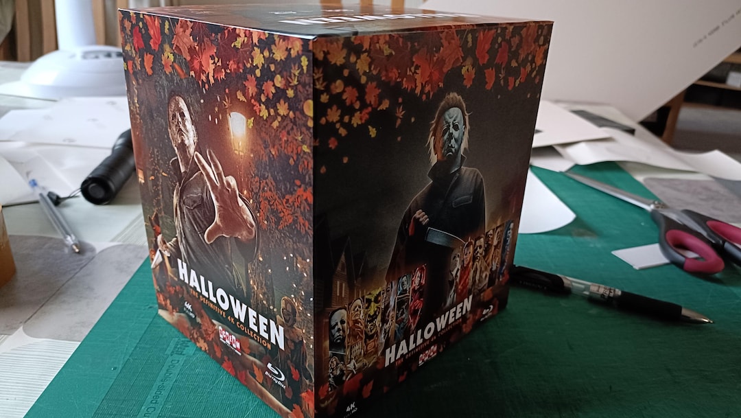 000. Custom 11mm HALLOWEEN 4K Boxset (NO Films/discs/blu Ray 000. Custom 11mm HALLOWEEN 4K Boxset (NO Films/discs/blu Ray
