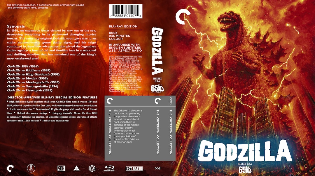 The Return Of Godzilla Dvd