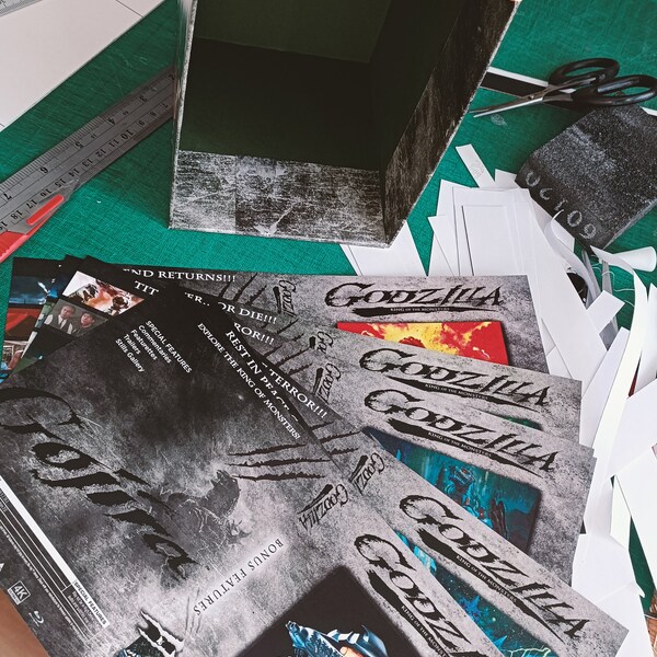Custom Godzilla Blu Ray Cases - Etsy