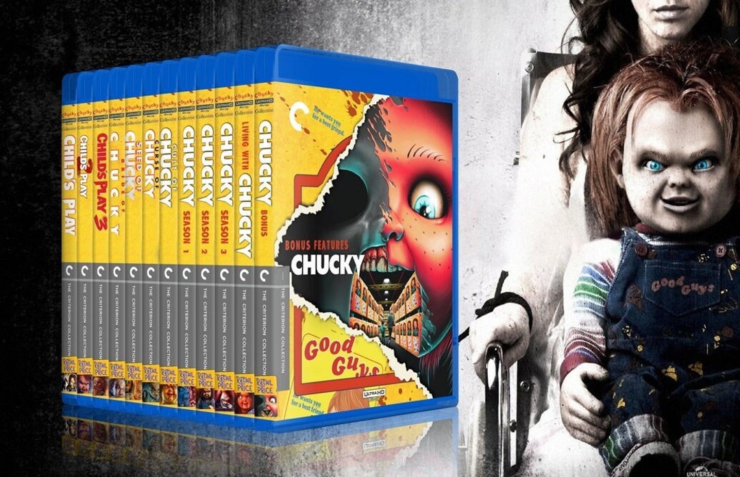 010. Custom Chucky/child's Play Collection 4K Covers (NO Films/discs ...