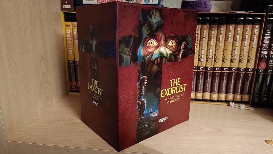 Custom EXORCIST Box Set & Covers (NO Films/discs/blu Ray/4k/dvd or ...