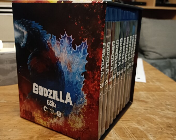 Custom GODZILLA BLU RAY/4K Boxset - Etsy