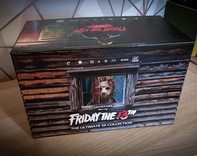 026. Custom FRIDAY THE 13th 4K Boxset (NO Films/discs/blu Ray/4k/dvd or ...
