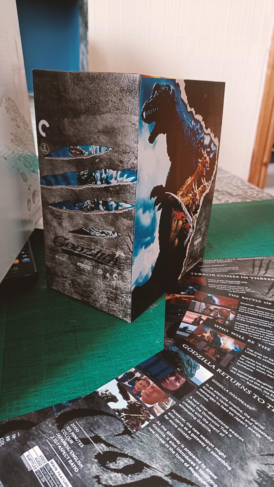 035. Custom GODZILLA the Millennium Era Blu Ray/4k Boxset (NO Films ...