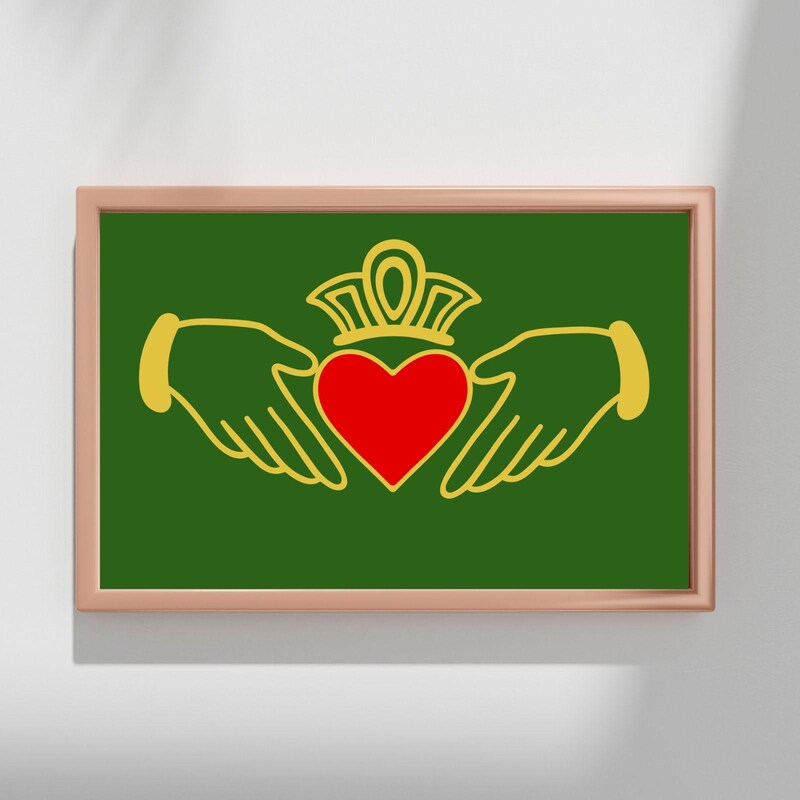 Claddagh Wall Art - Etsy