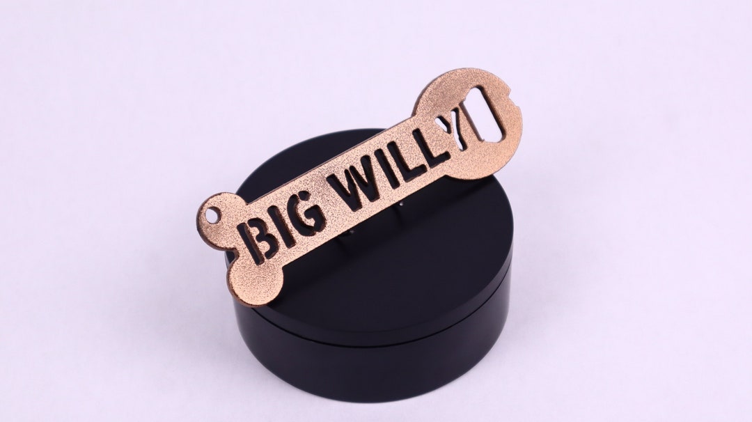 BIG WILLY Penis Bottle Opener, Penis Gag Gift, Bachelorette Party ...