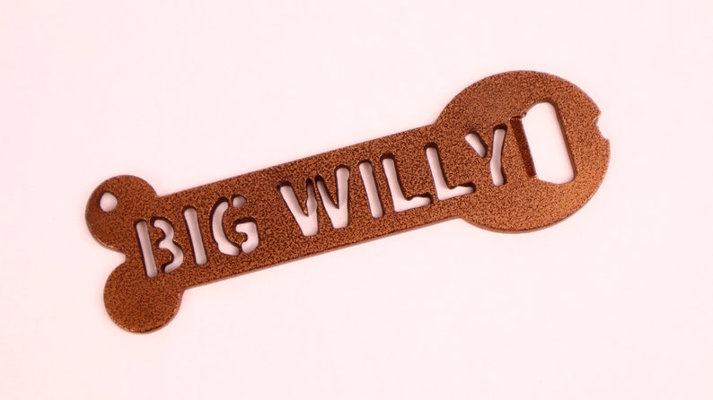 BIG WILLY Penis Bottle Opener, Penis Gag Gift, Bachelorette Party ...