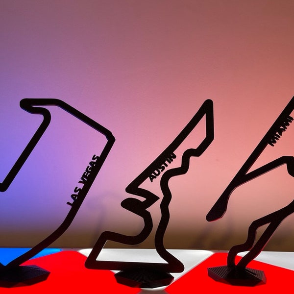 3d Printed F1 Tracks - Etsy