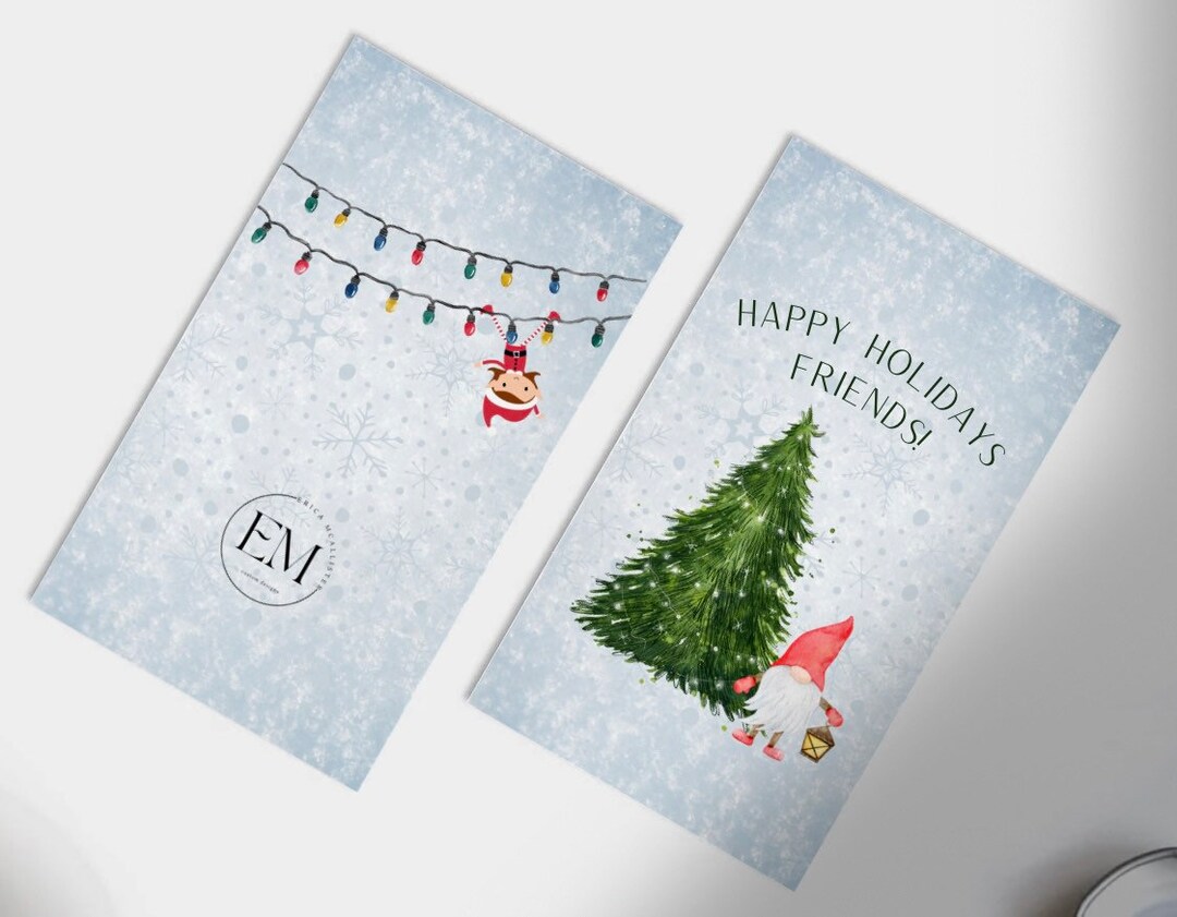 Christmas Handout Cards - Etsy