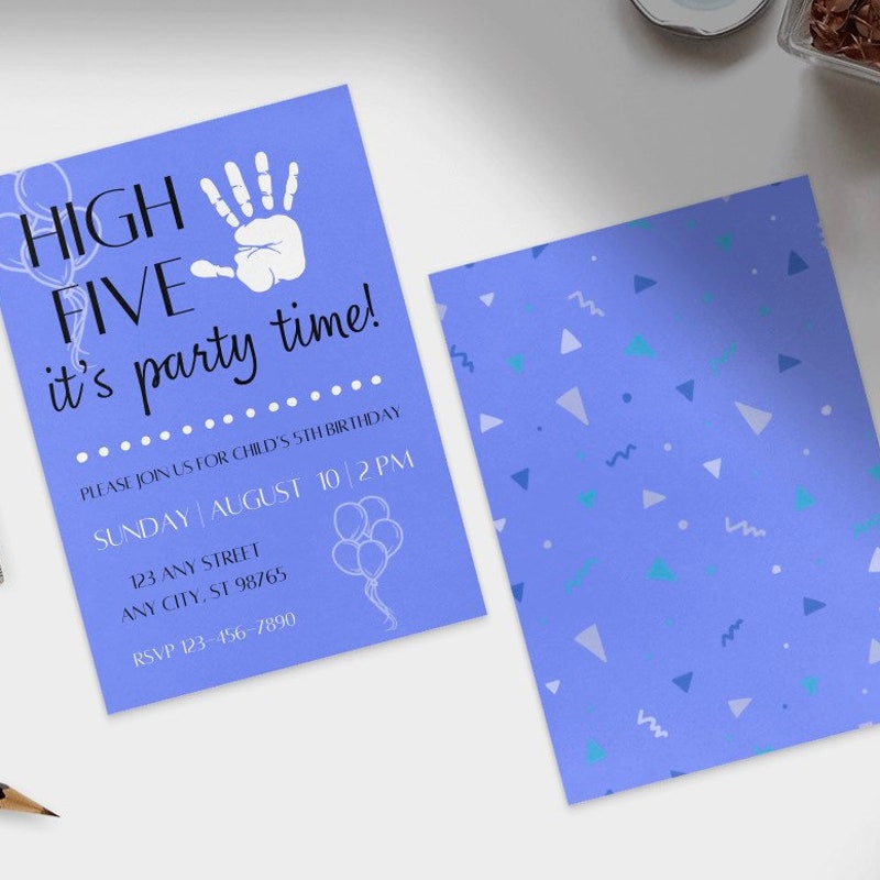 High Five Birthday - Etsy