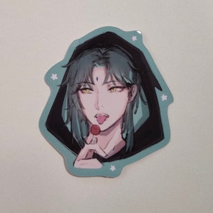 Genshin Impact - Xiao | 2" Stickers | Star Buttons - Etsy
