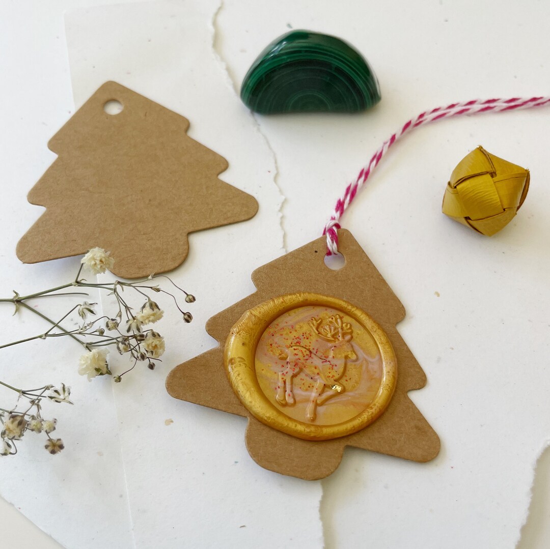 Christmas Gift Tags, Christmas Packaging, Handmade Holiday Gift Tags ...