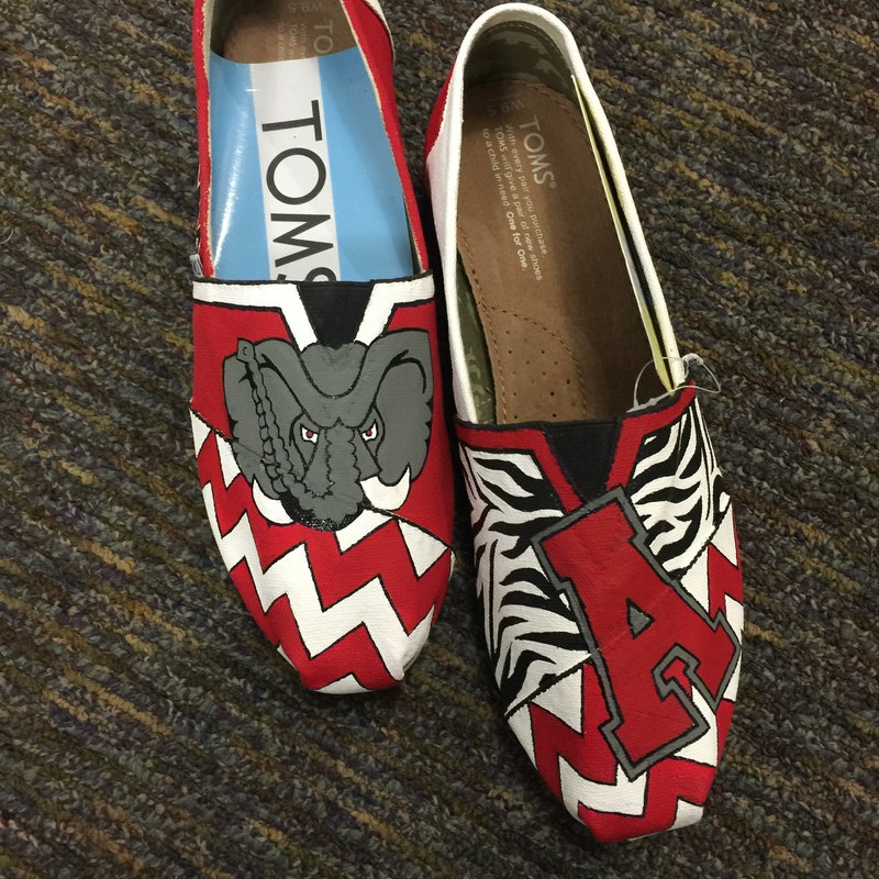 Hand Painted Toms - Etsy