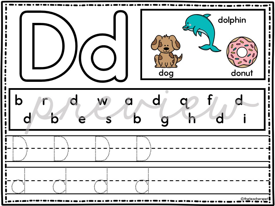Alphabet Practice ABC Playdough Mats Letter Recognition and Letter ...