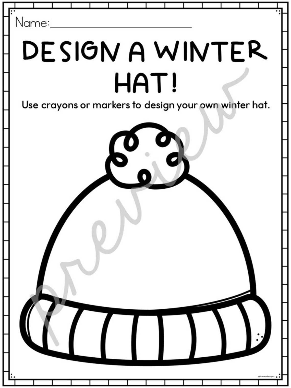 Design a Holiday Sweater Fun Christmas Printables and Worksheets ...