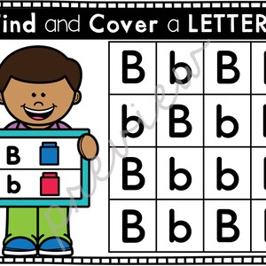 LETTER RECOGNITION Printables for Pre K and Kindergarten Students Find ...