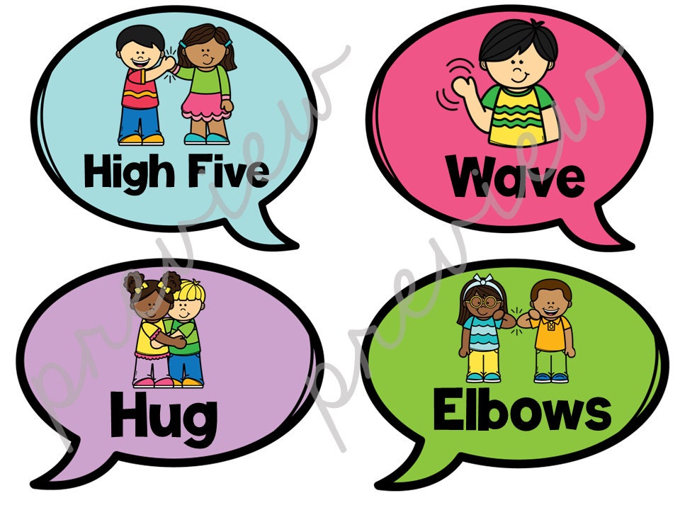 CLASSROOM DOOR DISPLAY Morning Greetings Ways to Say Hi Student ...