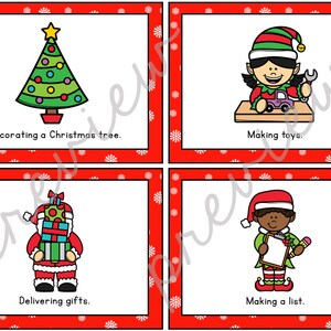 Christmas Charades 36 Christmas and Winter Charades Cards Christmas ...