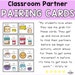 Partner Pairing Cards Pairing Students Classroom Management Strategy ...