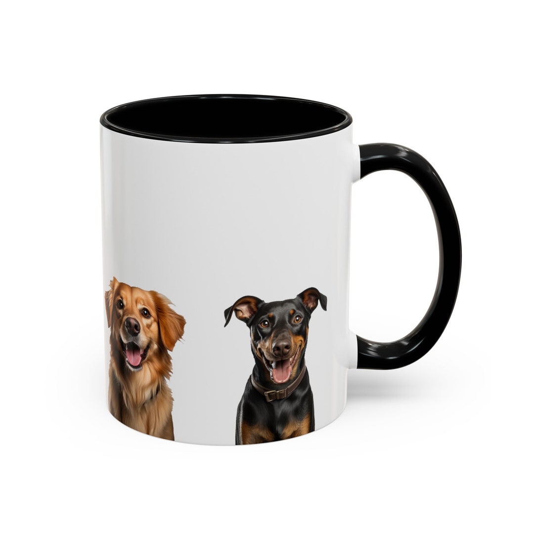 Dog Ceramic Mug - Adorable Poodle Design - Perfect Gift for Dog Lovers ...