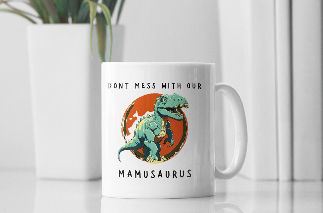 Mamu Dinosaur Mug, Gift for Mamu, Best Mamu , Mamu Gift, Cute Mamu Mug ...