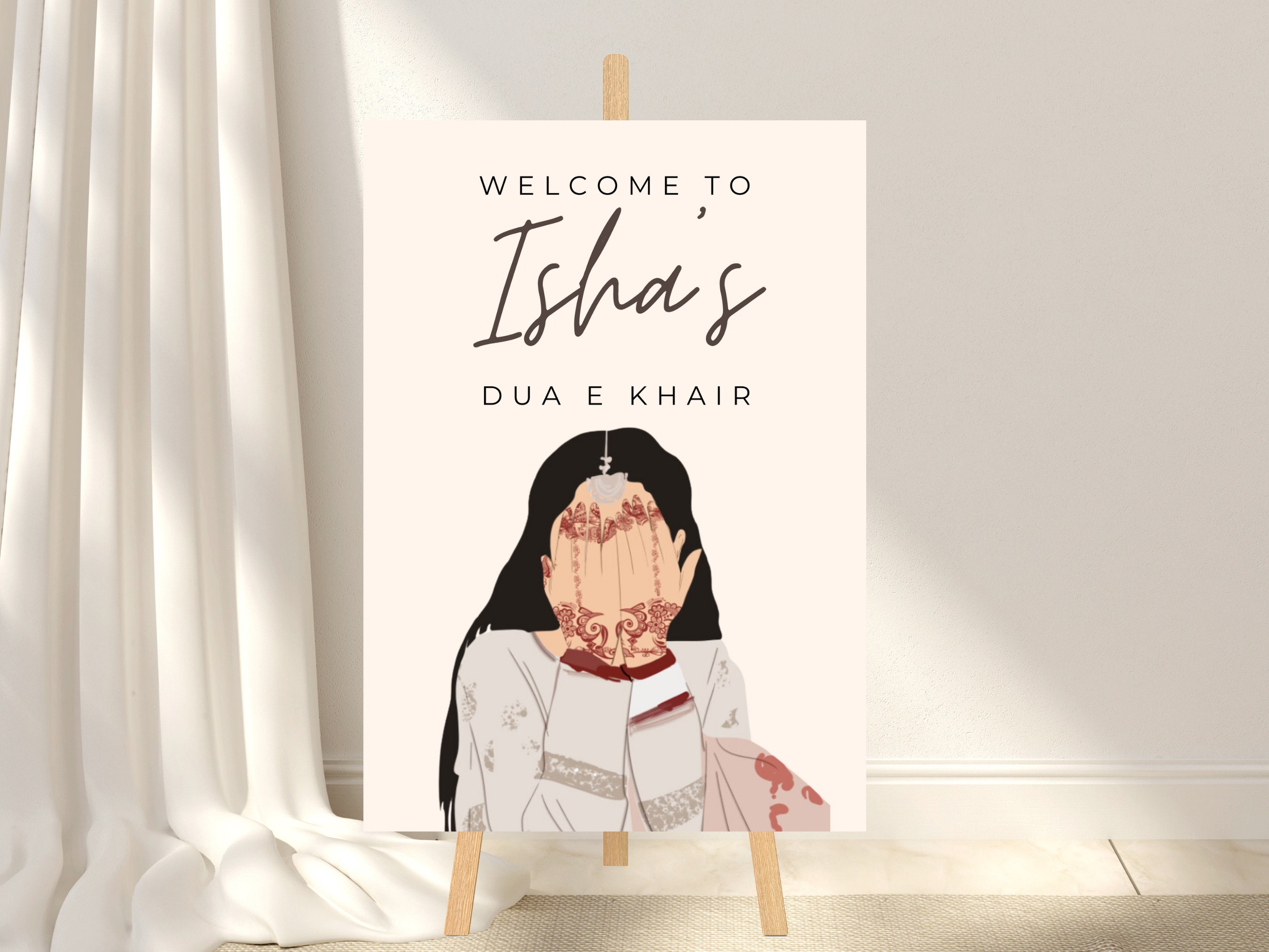 Dua E Khair, Dholki, Dholki Sign Baat Pakki, Welcome Sign Desi Wedding ...