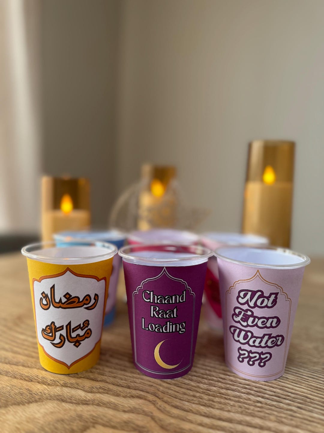Iftar Cups, Ramadan Cups, Iftar Party, Iftar Party Cups, Ramadan Decor ...
