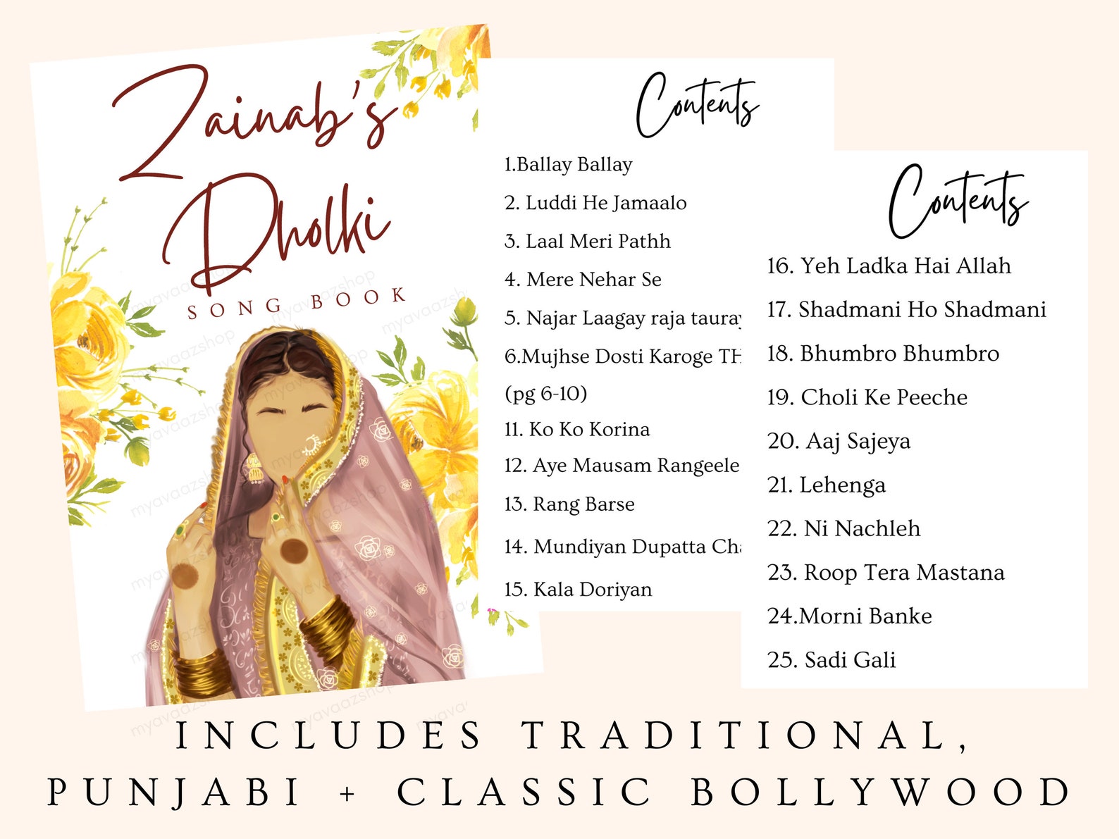Dholki Song Book, Mehndi Songs, Dholki Songs, Mehndi Song Book, Sangeet ...