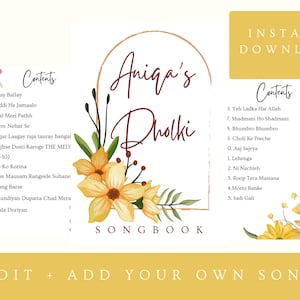 Dholki Song Book, Mehndi Songs, Dholki Songs, Mehndi Song Book, Sangeet ...