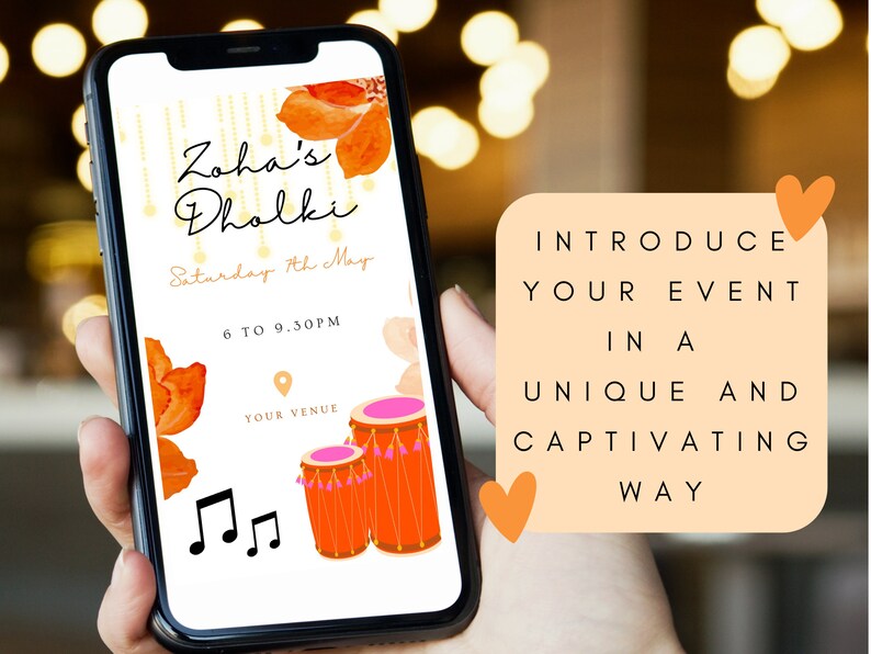 Dholki Invitation, Mehndi Invitation, Dholki Decor, Shaadi Invitation ...