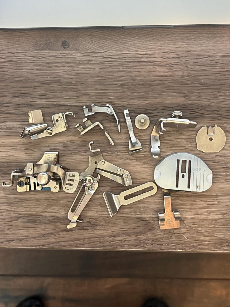 Vintage Singer Sewing Machine Attachments; Various Sewing Machine Tools ...