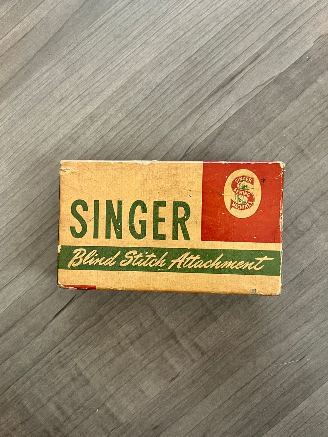 Vintage Singer Blind Stitch Attachment, No. 1060616, Vintage Sewing ...