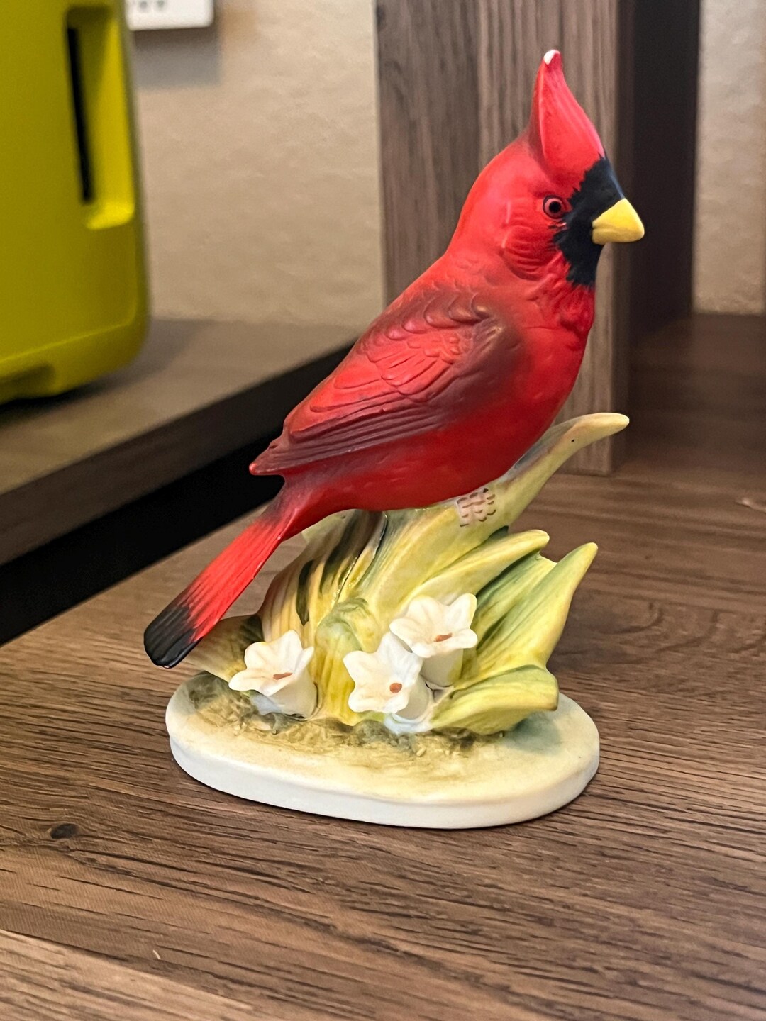 Vintage Lefton Cardinal Figurine; Handpainted in China, Lefton KW464 ...