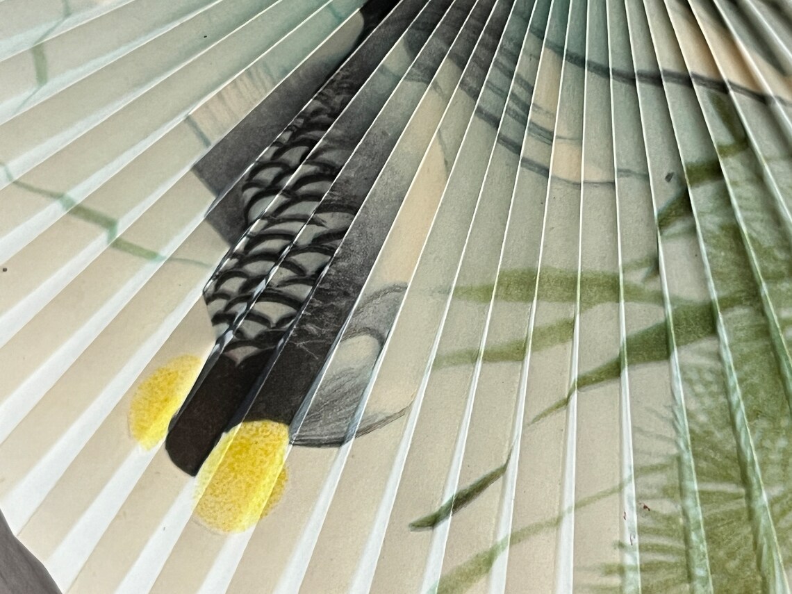 Vintage Chinese Fan Folding Paper Fan Vintage Hand Fan - Etsy