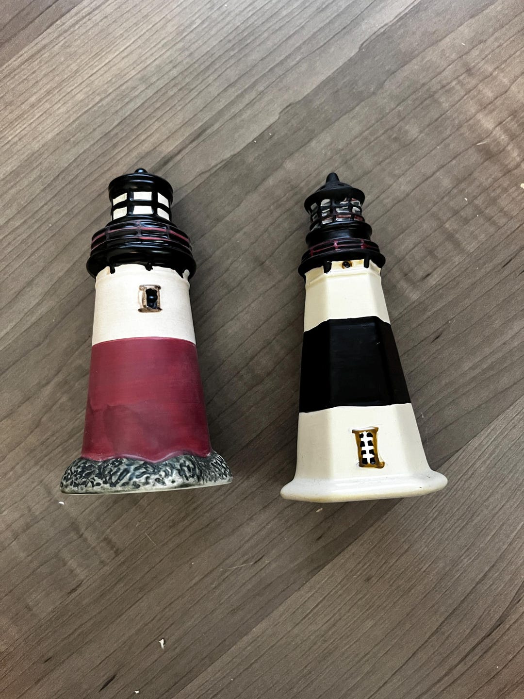 Vintage Lighthouse Salt & Pepper Shakers Vintage Kitchen Accessories ...