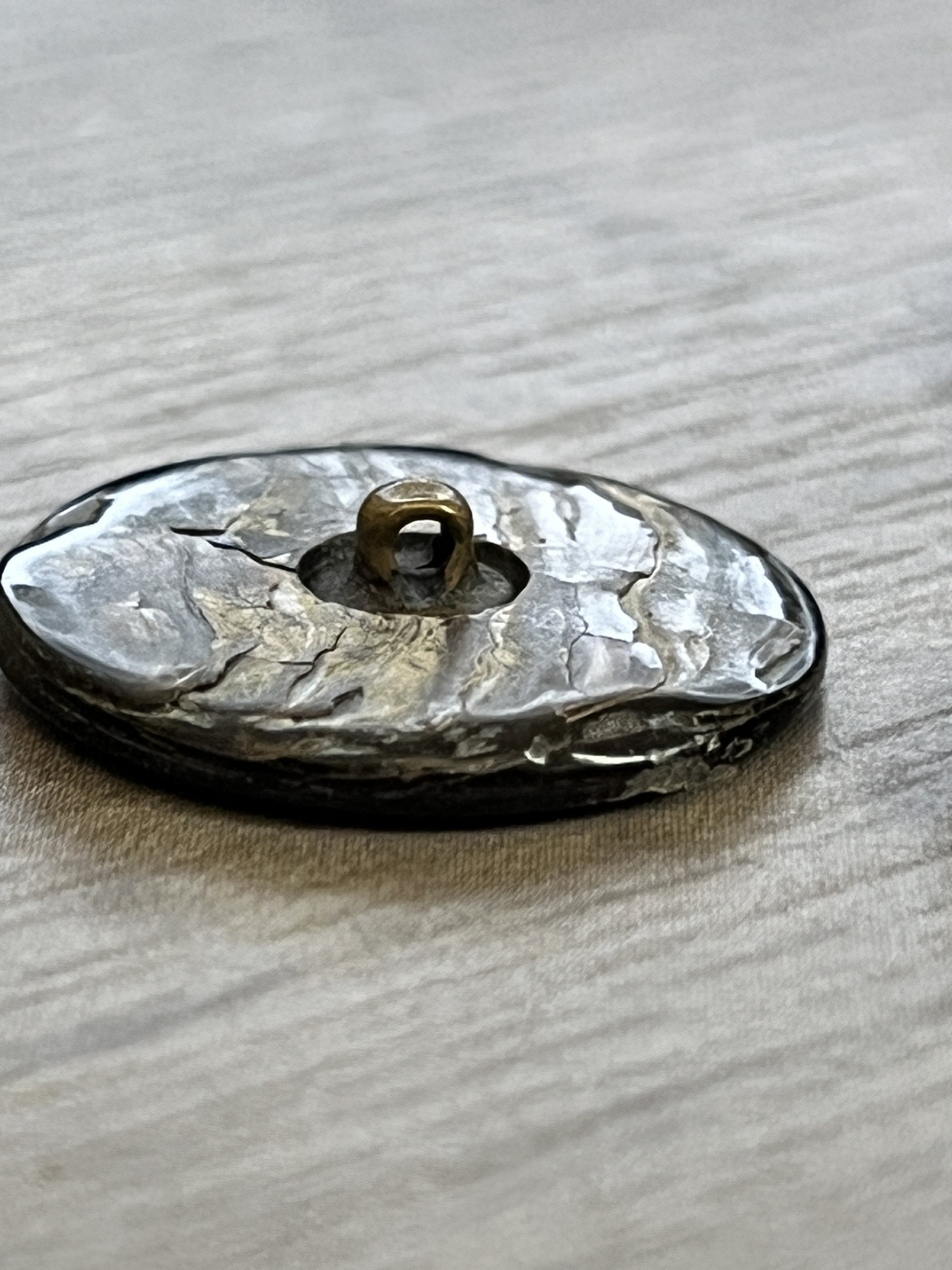 Set of 5 Vintage Shimmer Stone Buttons, Vintage Sewing Items, Crafts - Etsy