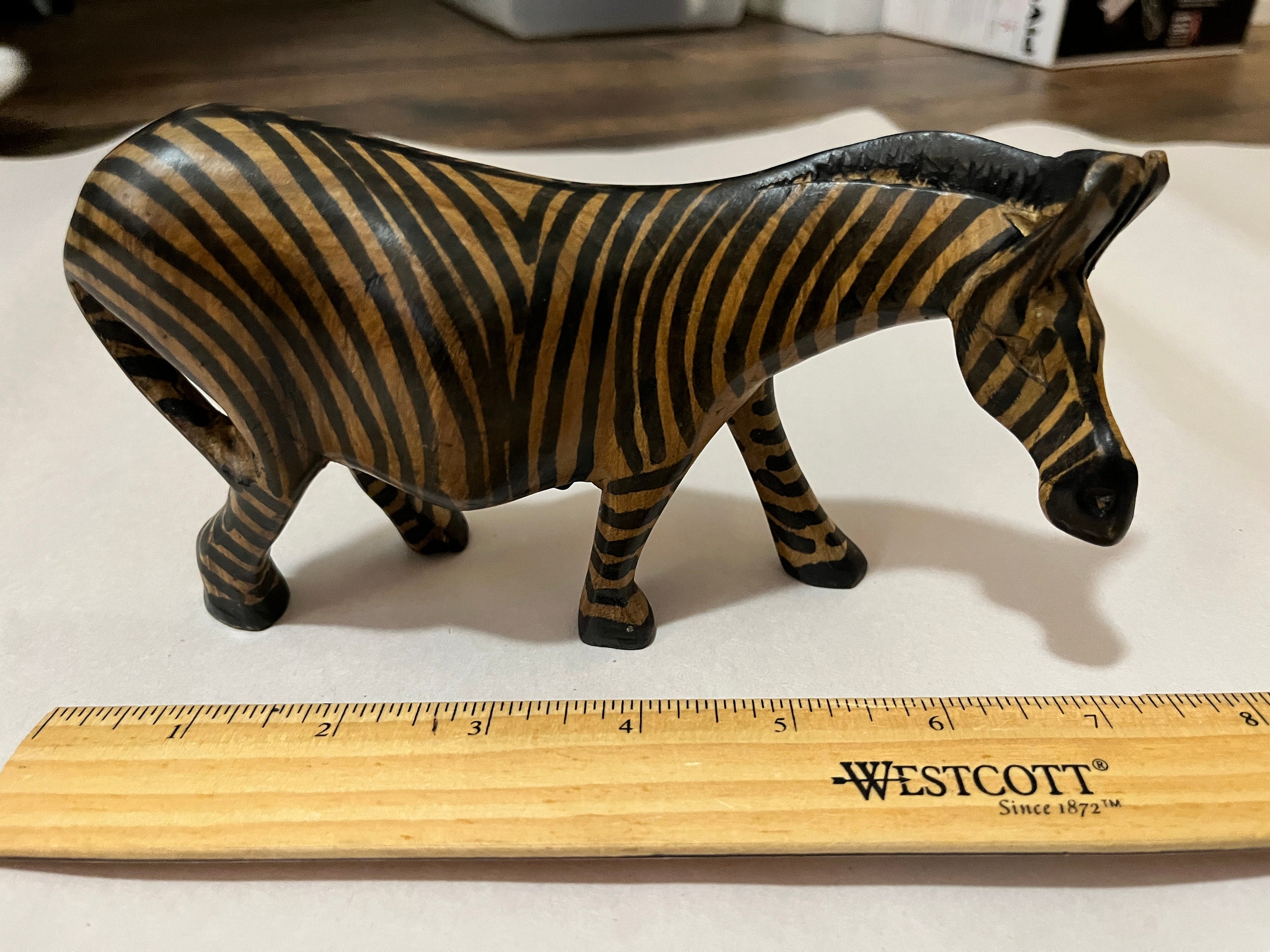 Vintage Besmo Hand Carved Animals Wood African Animals African Art - Etsy