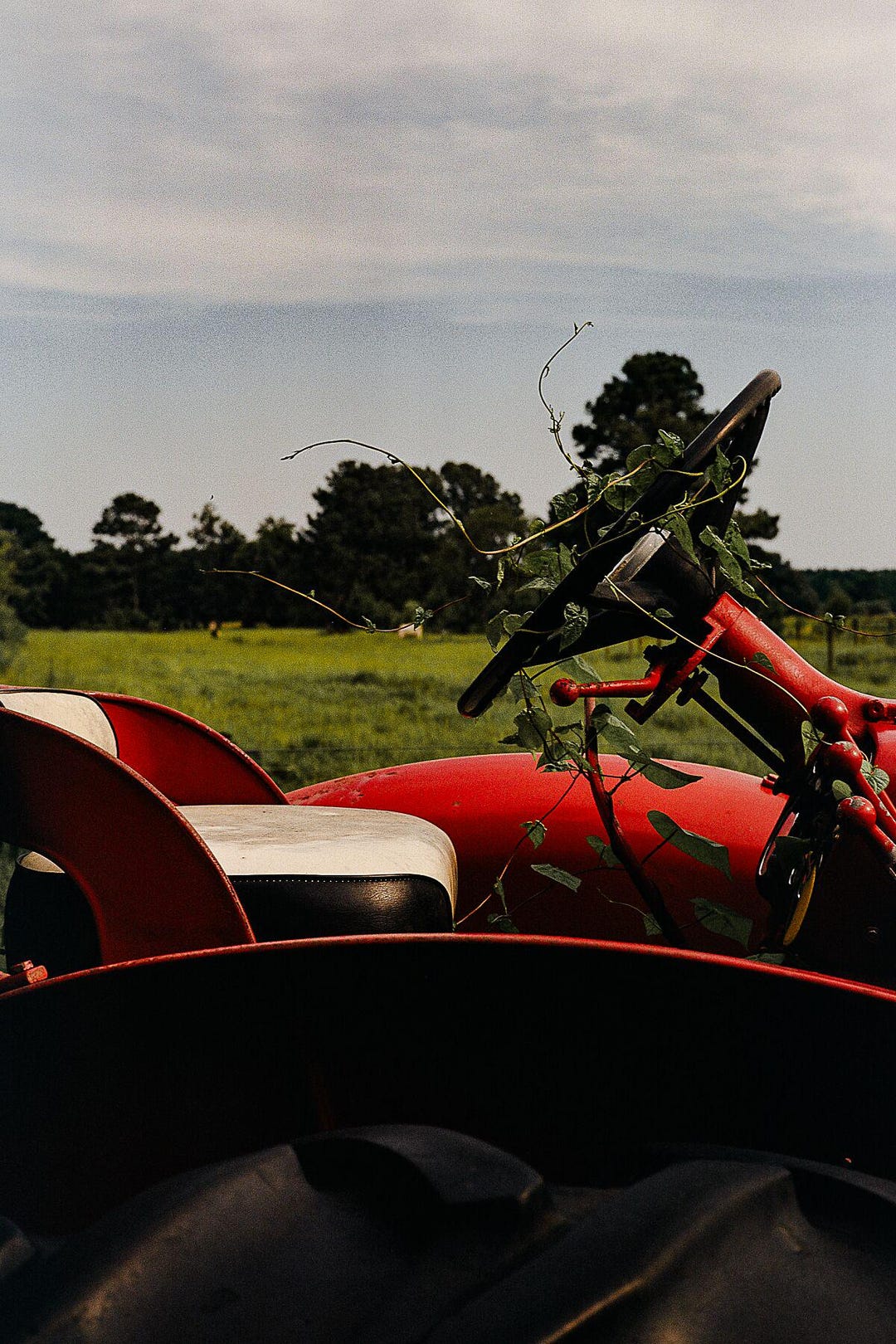 Abandoned Elegance, Rural Tractor Fine Art Print - Etsy
