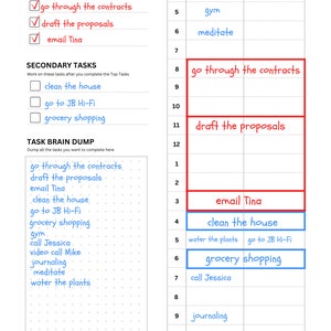 Effortless Time Management System- Daily Complete Timebox Planners for ...