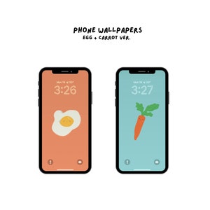 Cute Food Phone Wallpaper | iPhone and Samsung Wallpaper| Calicosstudio ...