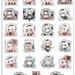 CUTEST FIREFLY STICKERS 94 Pieces Honkai: Star Rail Firefly Waterproof ...
