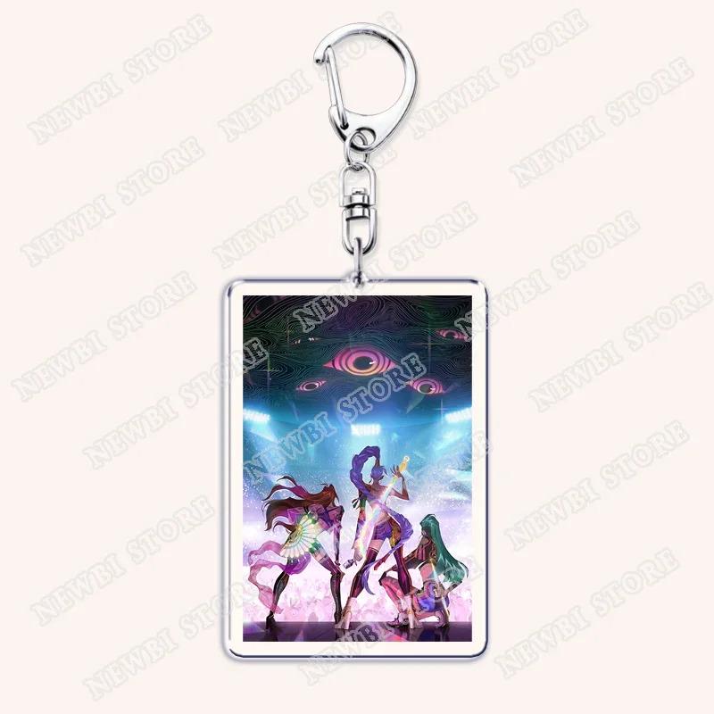 Kpop Demon Hunters Saja Boys Rumi Zoey Mira Keychains for Accessories Bag Keyring Jewelry Fans ...