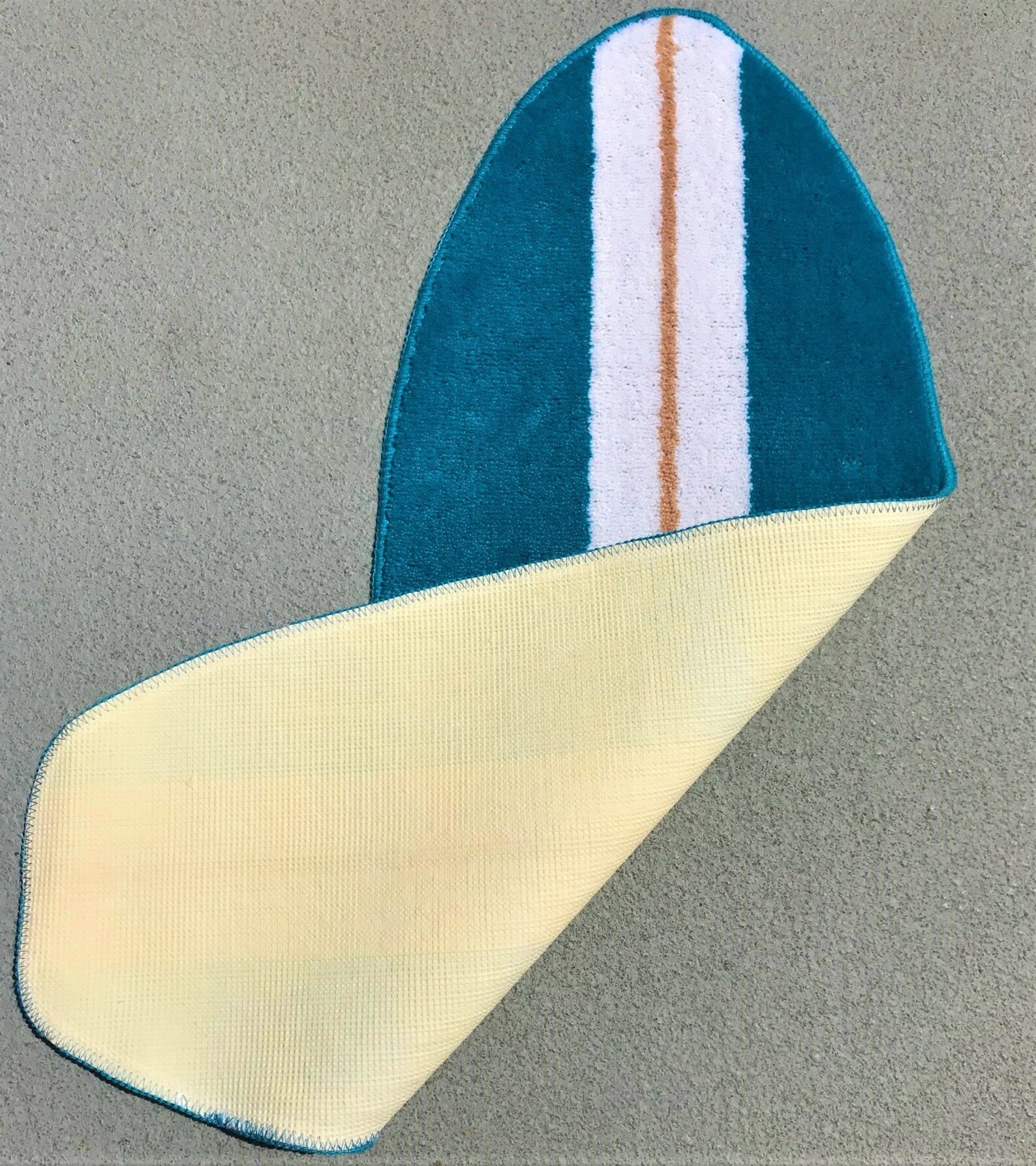 Surfboard Shaped Rug Bath Mat - Etsy