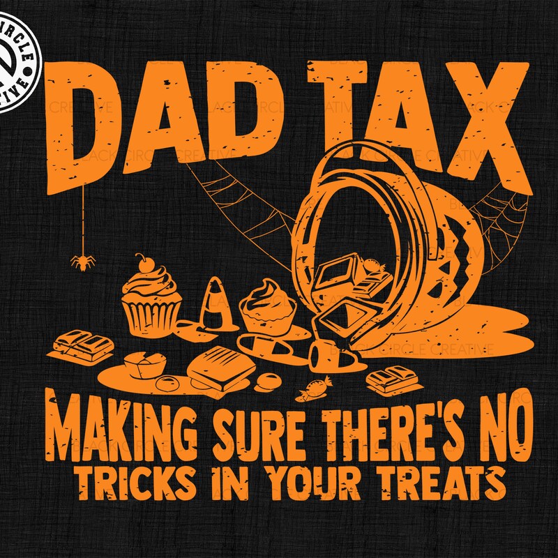 Dad Tax Svg Halloween - Etsy