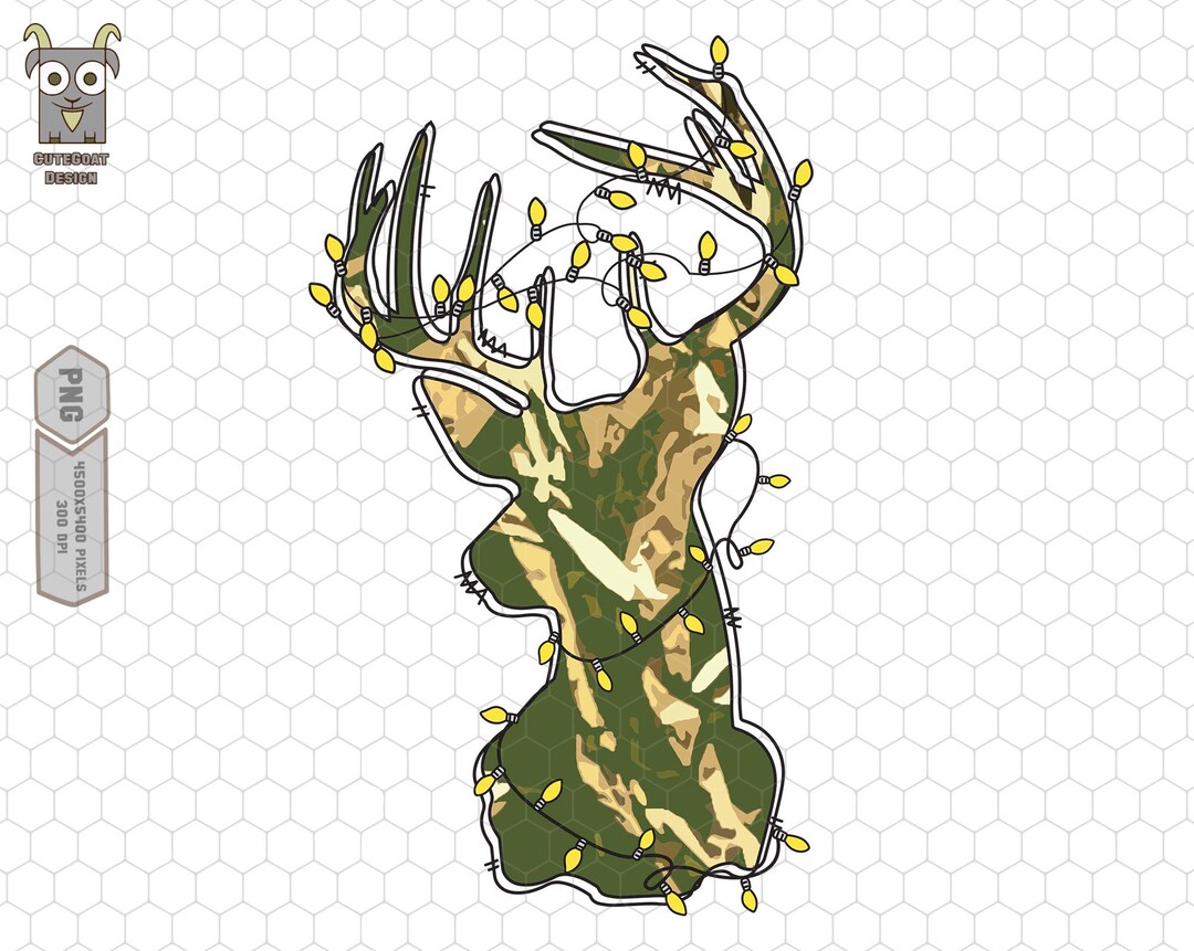 Camo Deer Hunting Png, Christmas Hunting Png, Deer Hunt Duck Hunt Png ...