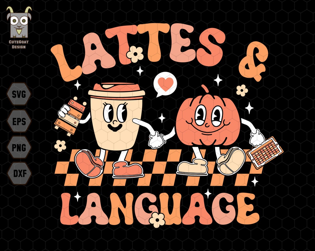 Latter and Language Svg, Thanksgiving Speech Therapist Svg, Thankful ...